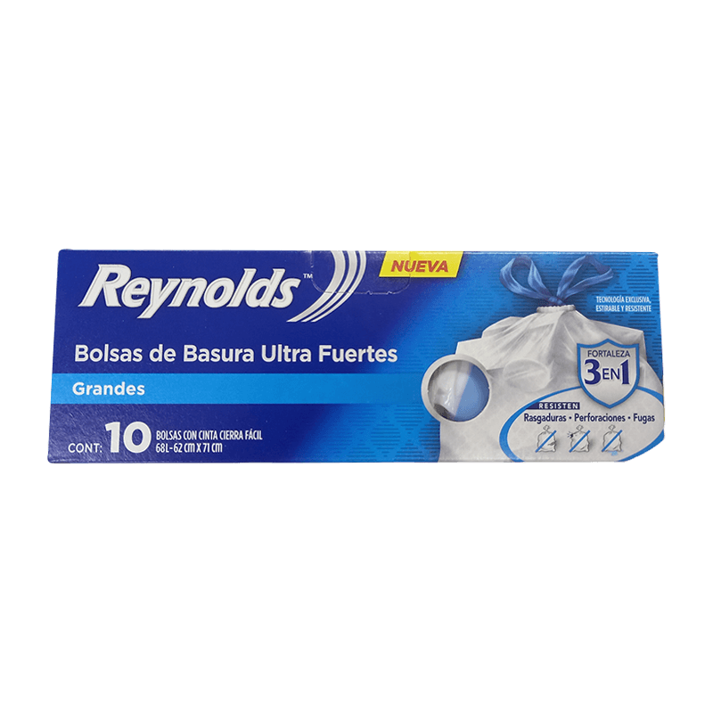 Bolsa Basura Reynolds Grande 10 Unidades